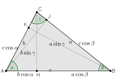Un teorema di trigonometria - Aula di Scienze
